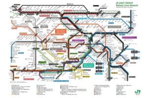 Tokyo Train Map - JR Trains & Local Lines | Getjrpass.com